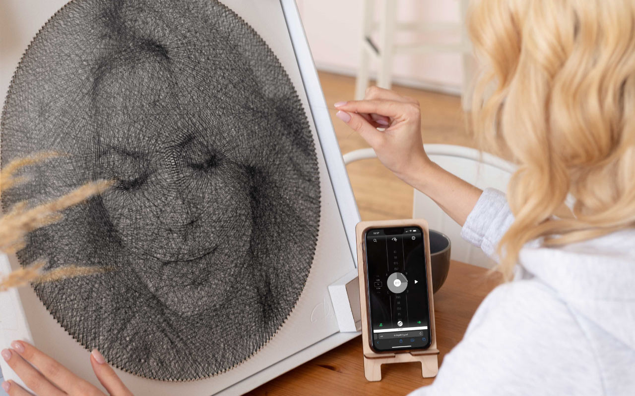 RingString - Personalized String Art | Original Gift Customized Decor